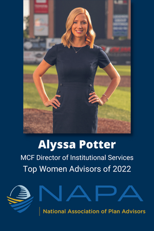 Alyssa Potter Named to a list of Top Women Advisors in 2022 — MCF