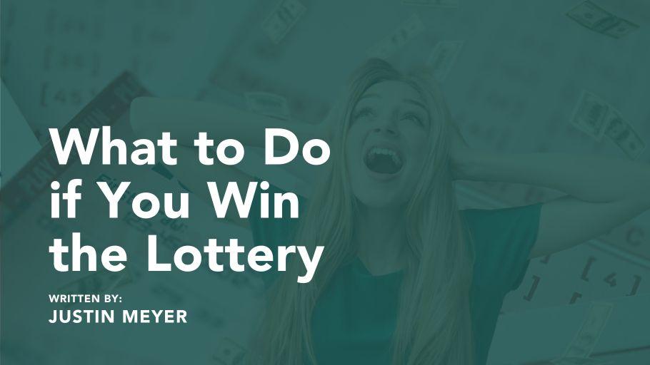 What to Do if You Win the Lottery — Financial Strategies Group
