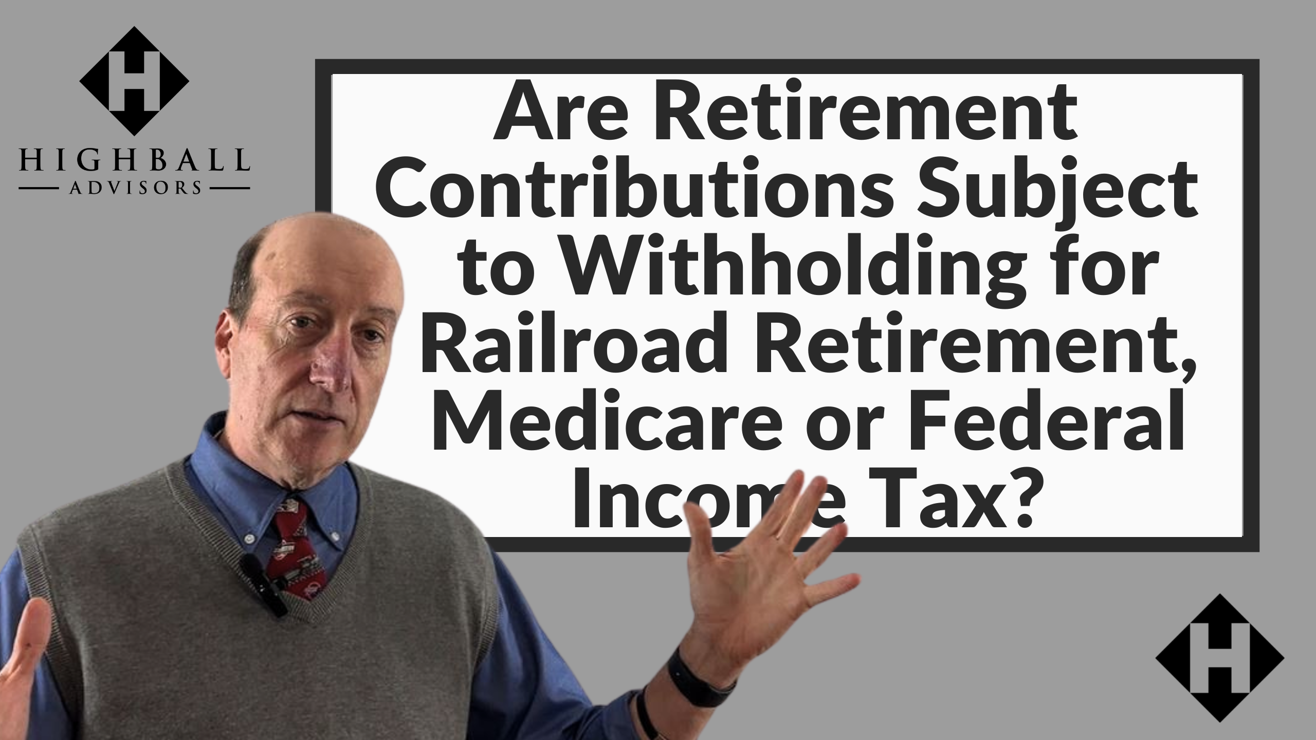 Are Retirement Contributions Subject to Withholdings for Railroad ...