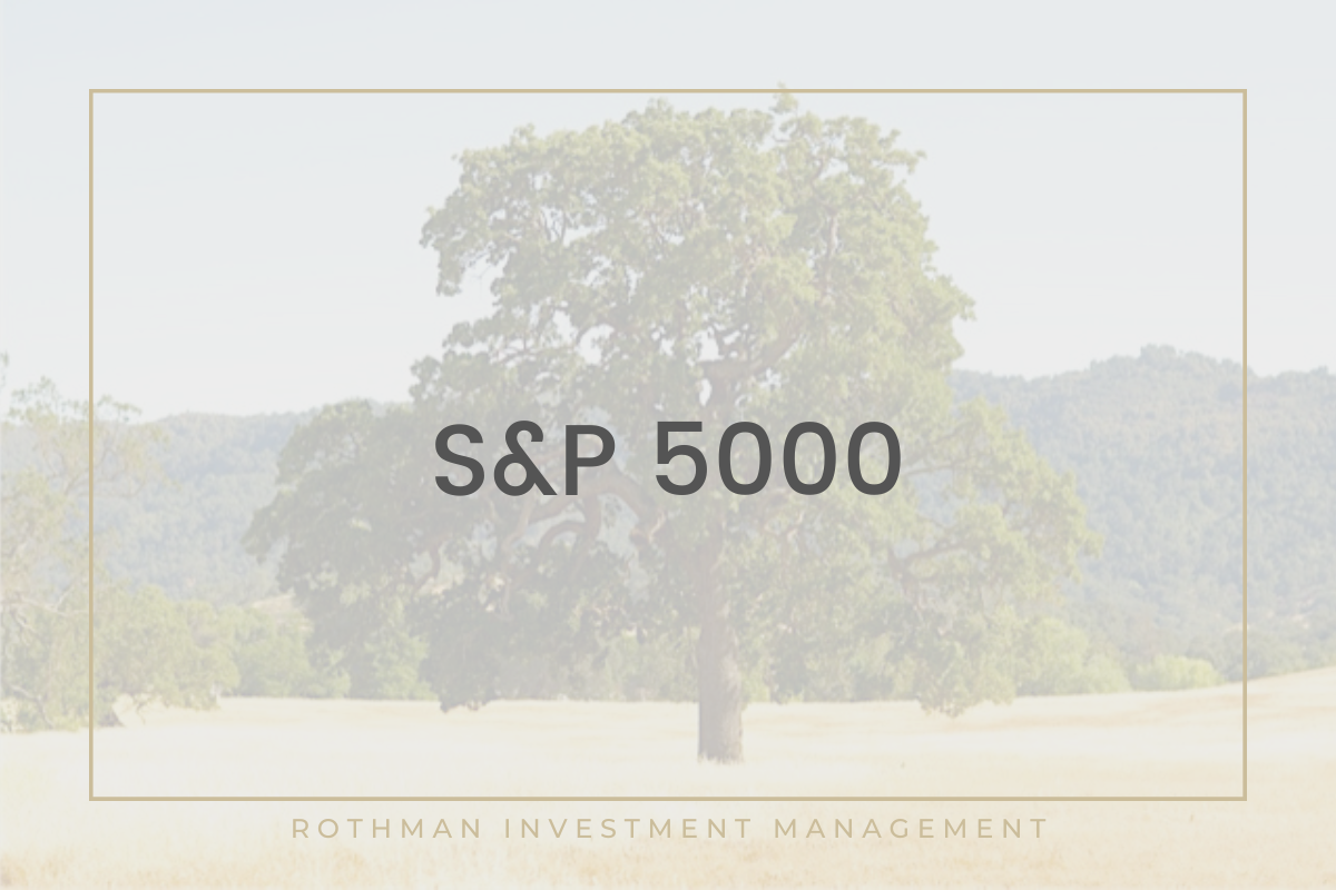 S&P 5000 — Rothman Investment Management