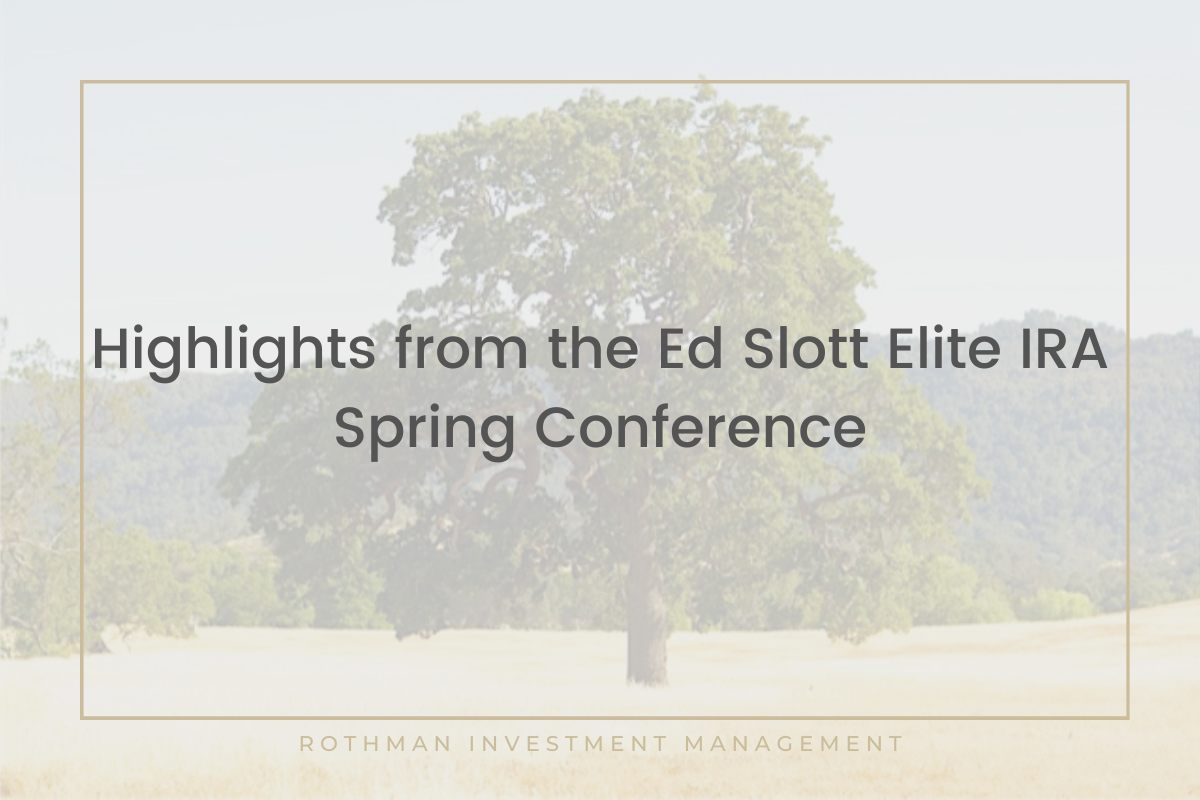 Highlights from the Ed Slott Elite IRA Advisor Group Spring Meeting ...