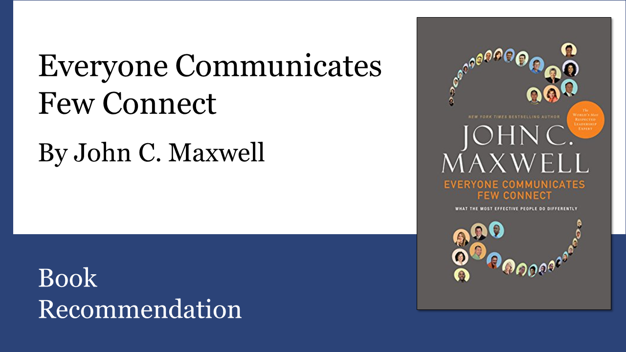 Everyone Communicates Few Connect — Elliott Wealth Management