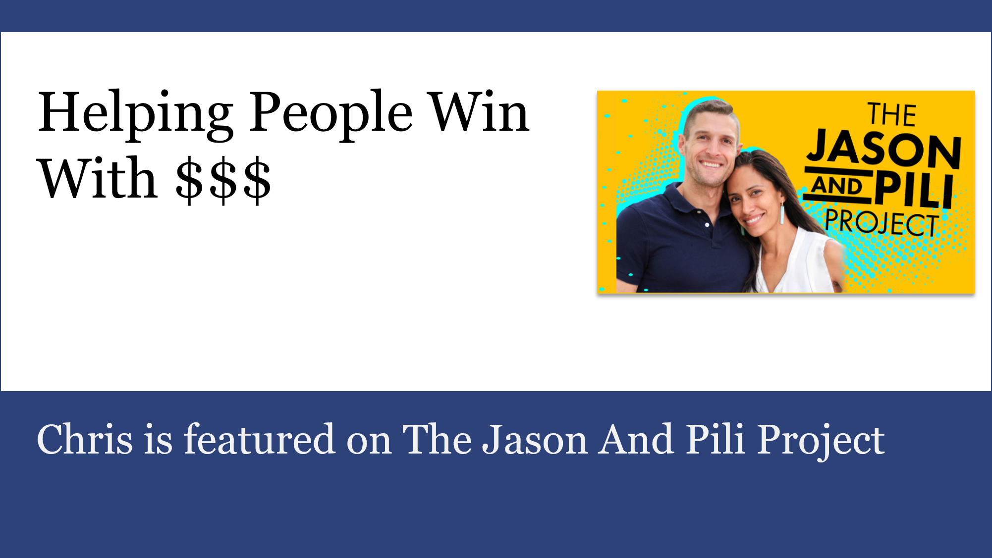 Helping People Win With $$$ — Elliott Wealth Management