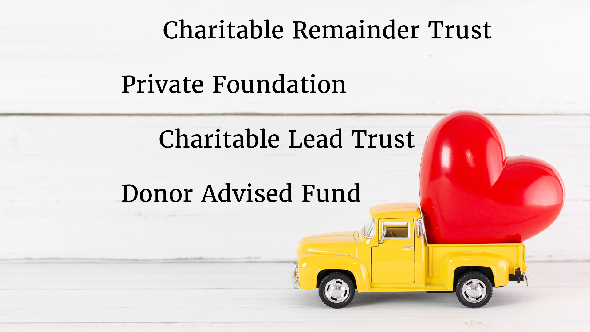 Choosing The Right Charitable Giving Vehicle For Your Goals ...