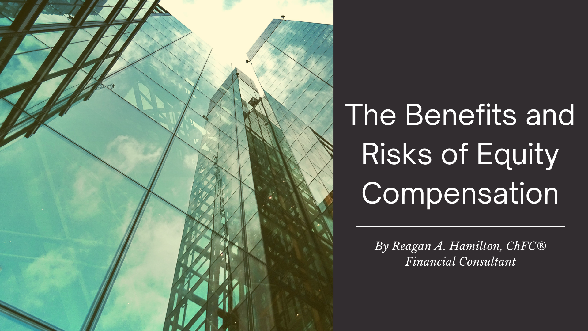 The Benefits and Risks of Equity Compensation | By Reagan A. Hamilton ...