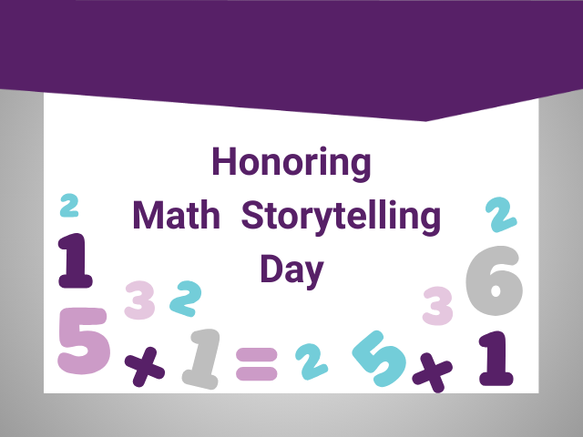 Honoring Math Storytelling Day — Christopher Street Financial