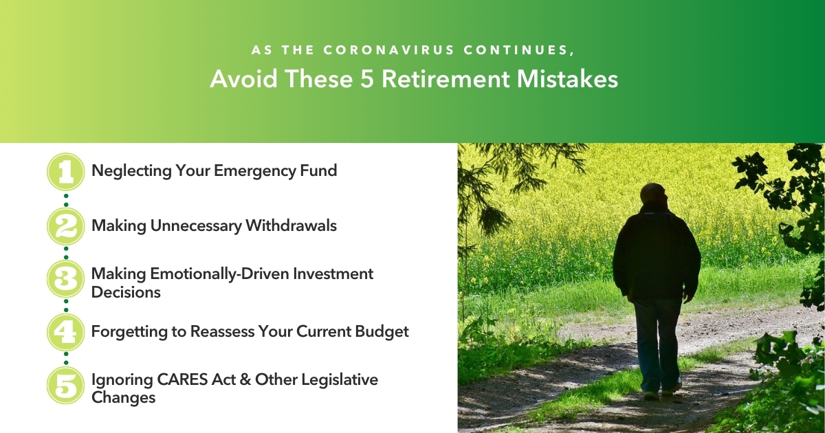 As the Coronavirus Continues, Avoid These 5 Retirement Mistakes ...