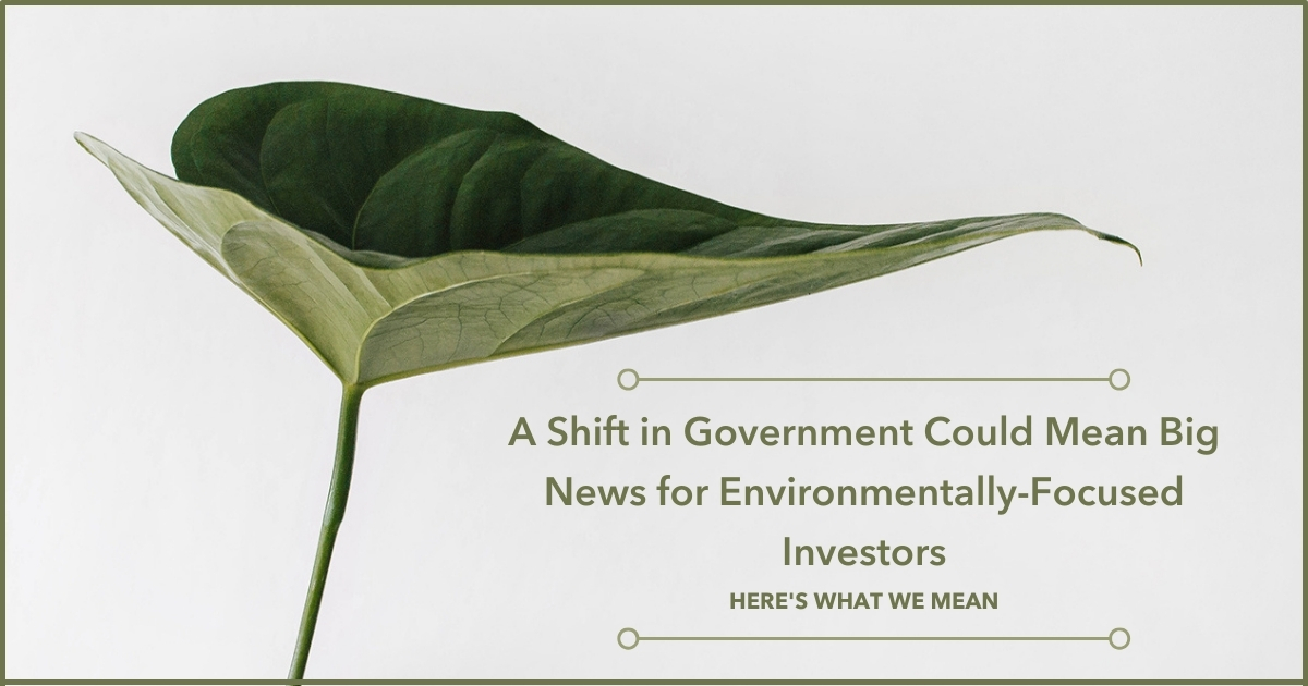 A Shift in Government Could Mean Big News for Environmentally-Focused ...