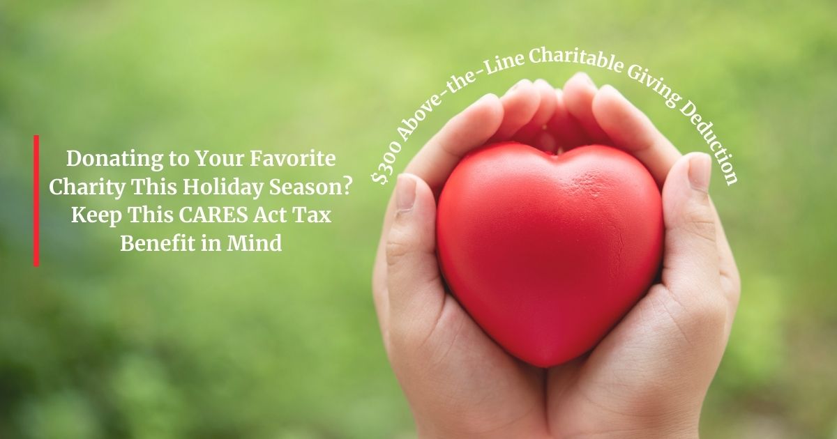 Donating to Your Favorite Charity This Holiday Season? Keep This CARES ...