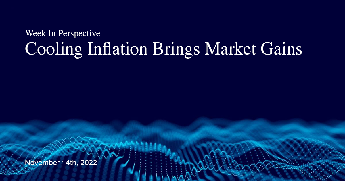 Week In Perspective: Cooling Inflation Brings Market Gains [14-Nov-22]